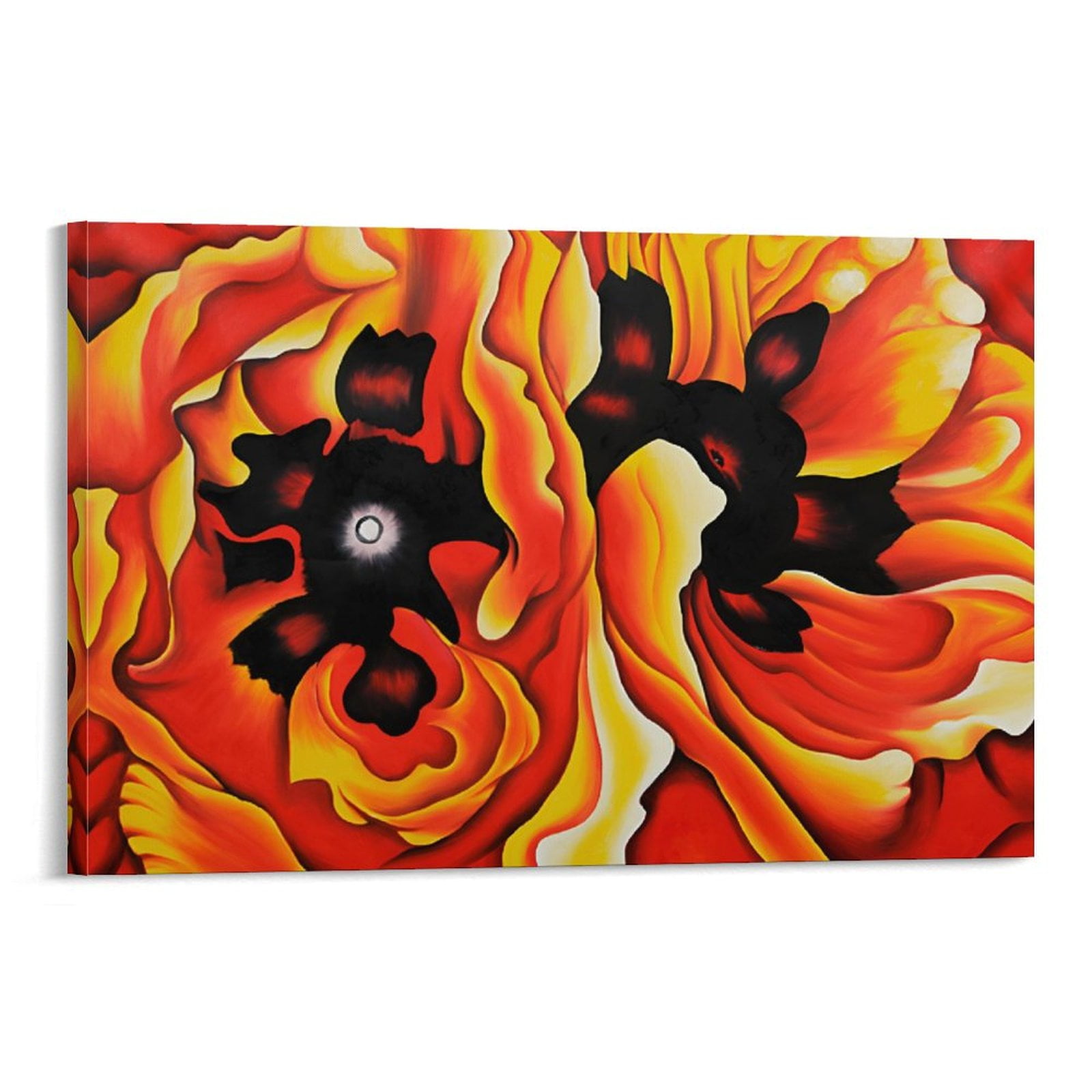 Oriental Poppies II by Georgia OKeeffe Painting Poster Posters Wall Art ...