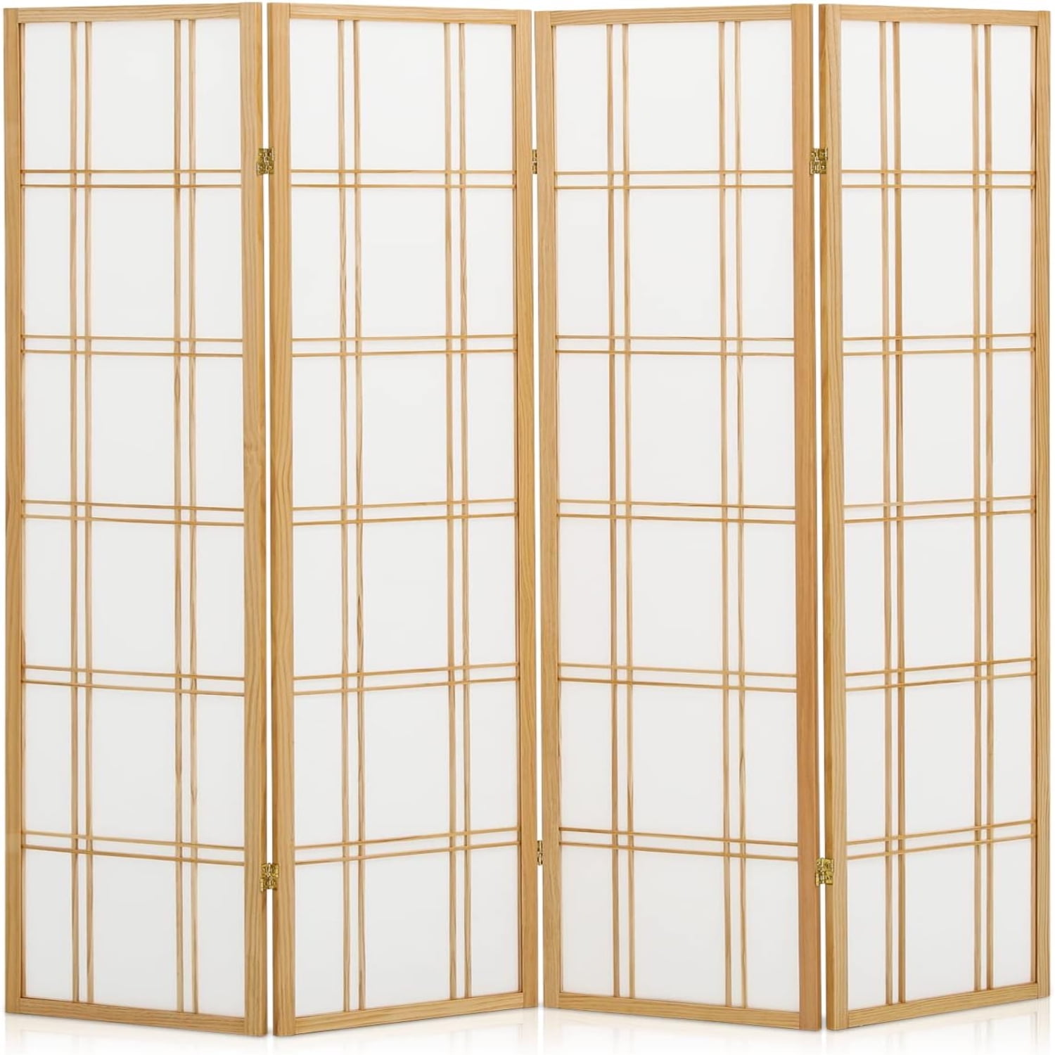 Oriental Room Dividers and Folding Privacy Screens 5.7ft Shoji Room ...
