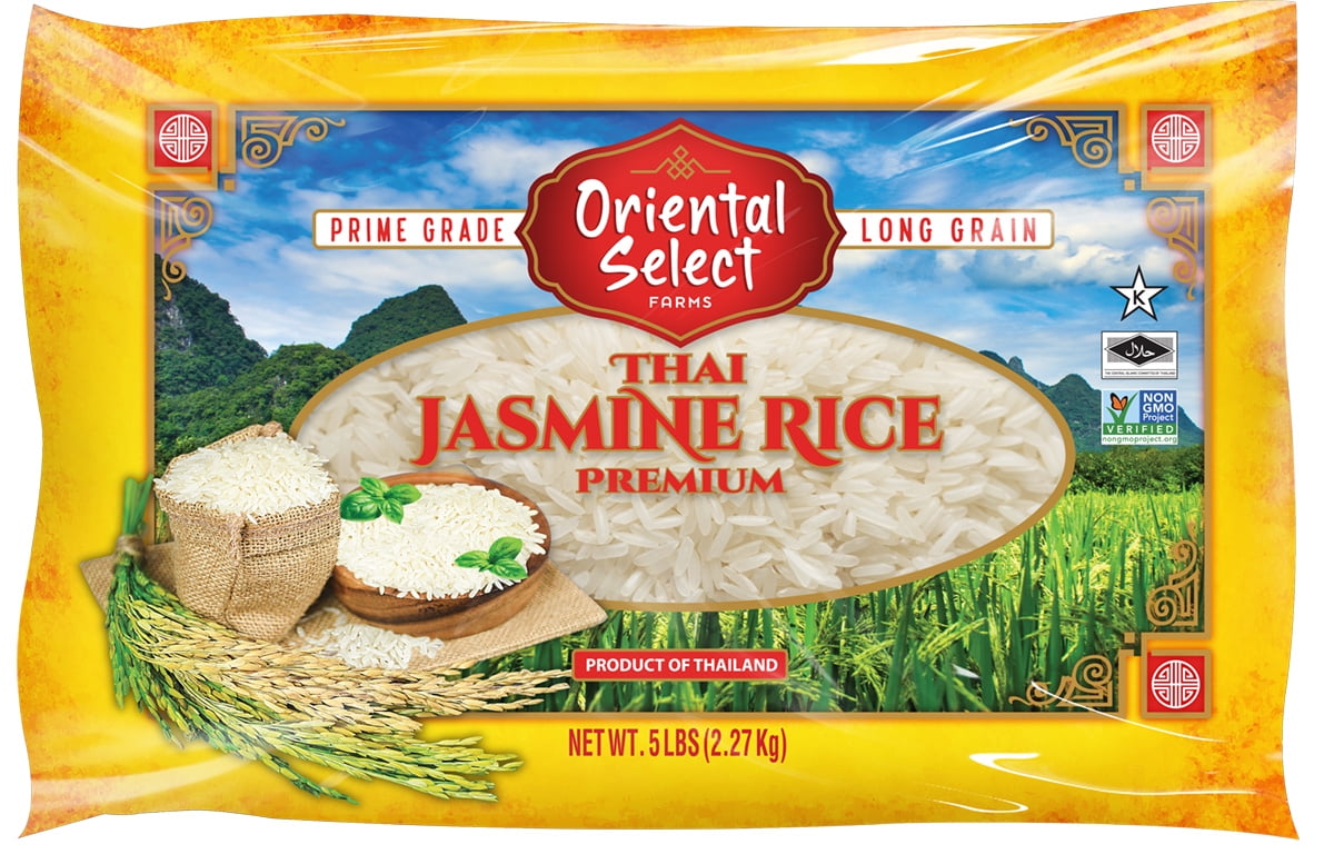 Oriental Select Farms Jasmine Rice 5lb - Walmart.com