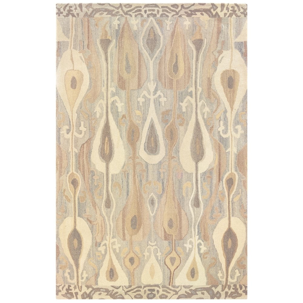 Oriental Weavers Anastasia Area Rug 68000 Ash Ikat Tear Drop 8' x 10 ...