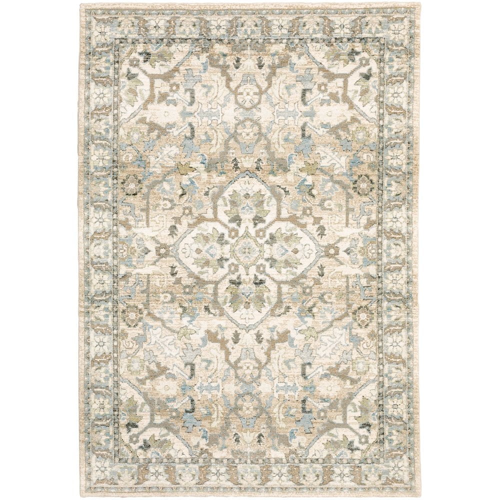 Oriental Weavers Andorra Area Rug - 9818G - 3'3" x 5'2" - in Beige ...