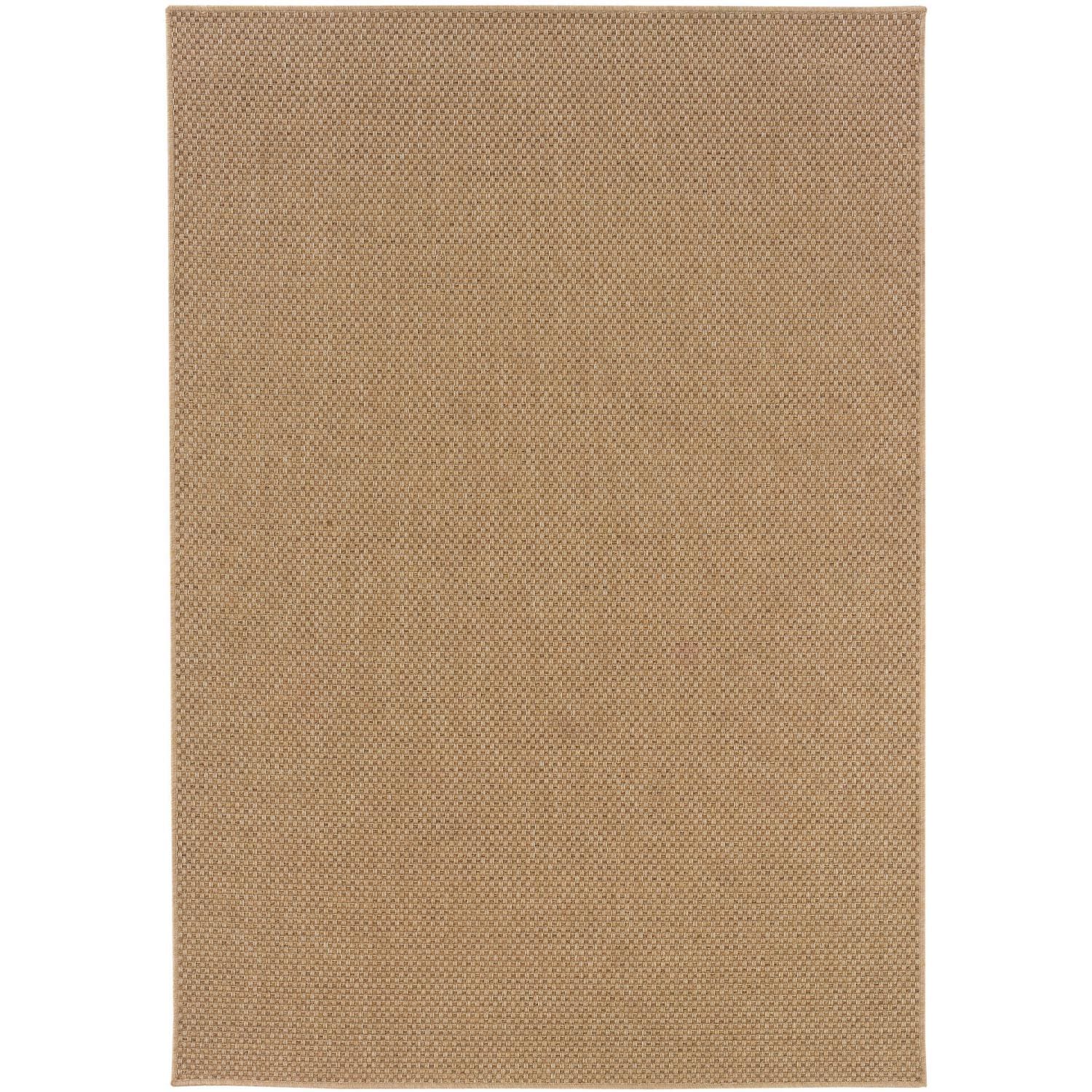 Sphinx Karavia Indoor Outdoor Area Rug 2160X Sand Solid Woven 5 3 X 7