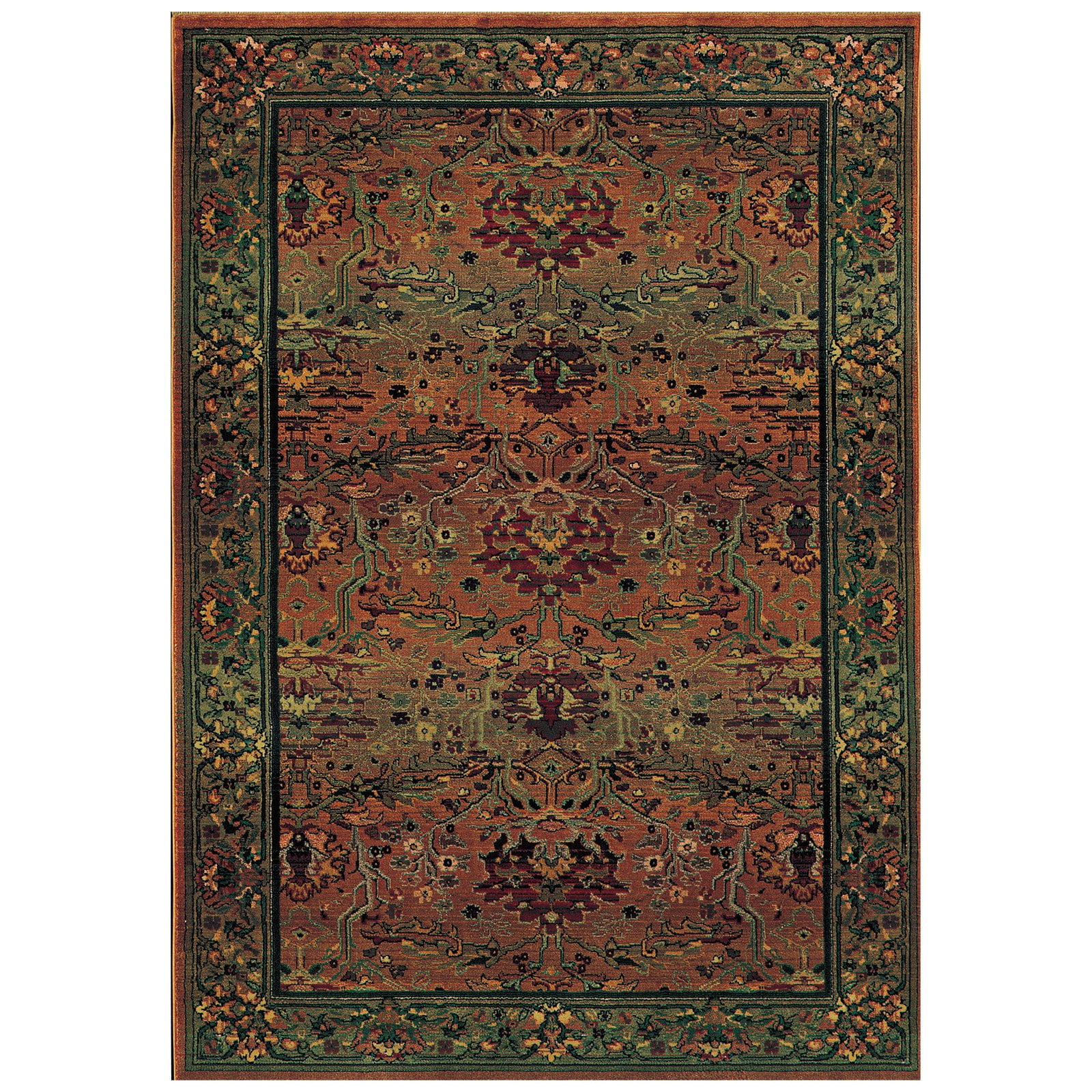 Oriental Weavers Kharma 465J Allure Oriental Rug - Spice - Walmart.com