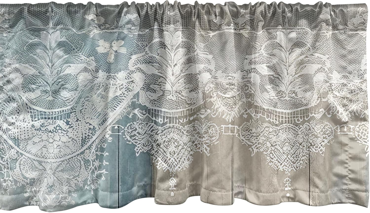 Oriental Window Valance, Traditional Feel Mediterranean Lace on ...