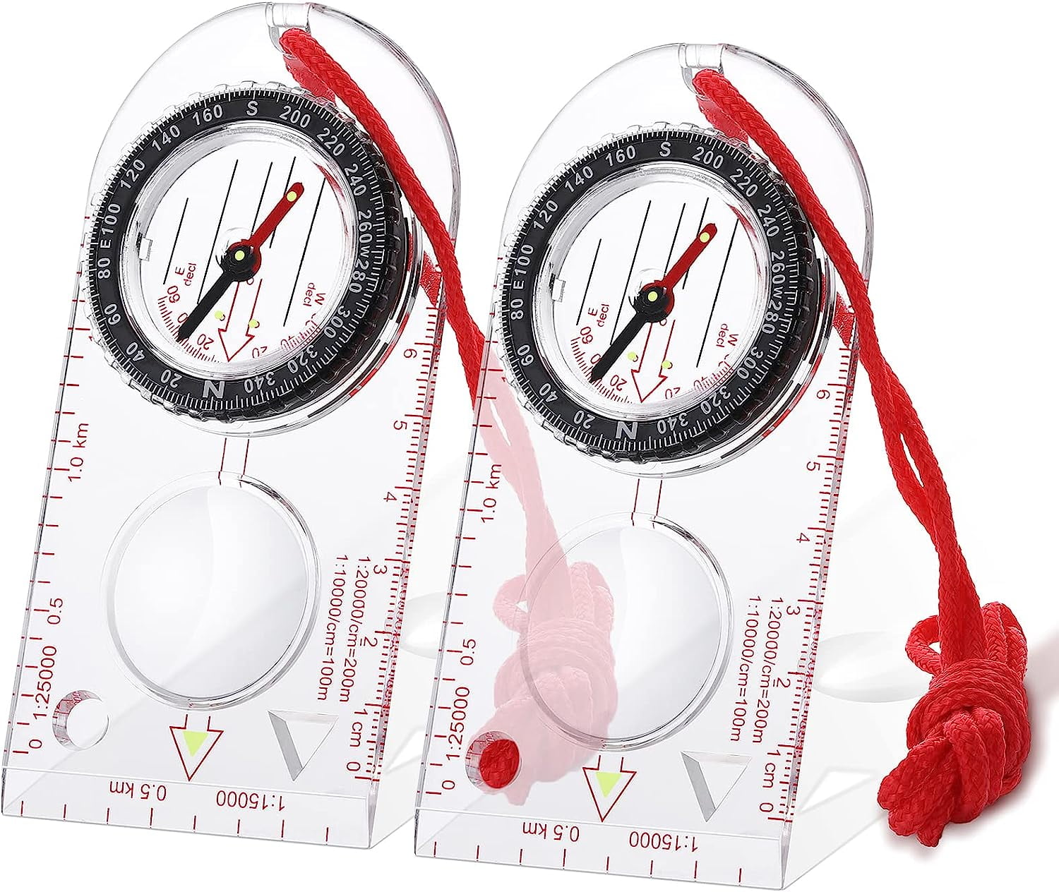 Orientation Compass, Hiking Navigation Compass, Portable Compass for ...