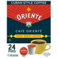 Oriente Dark Roast Cuban Coffee Pods, 24 ct | Cafe Oriente Authentic Cuban Coffee Inspired Style ...