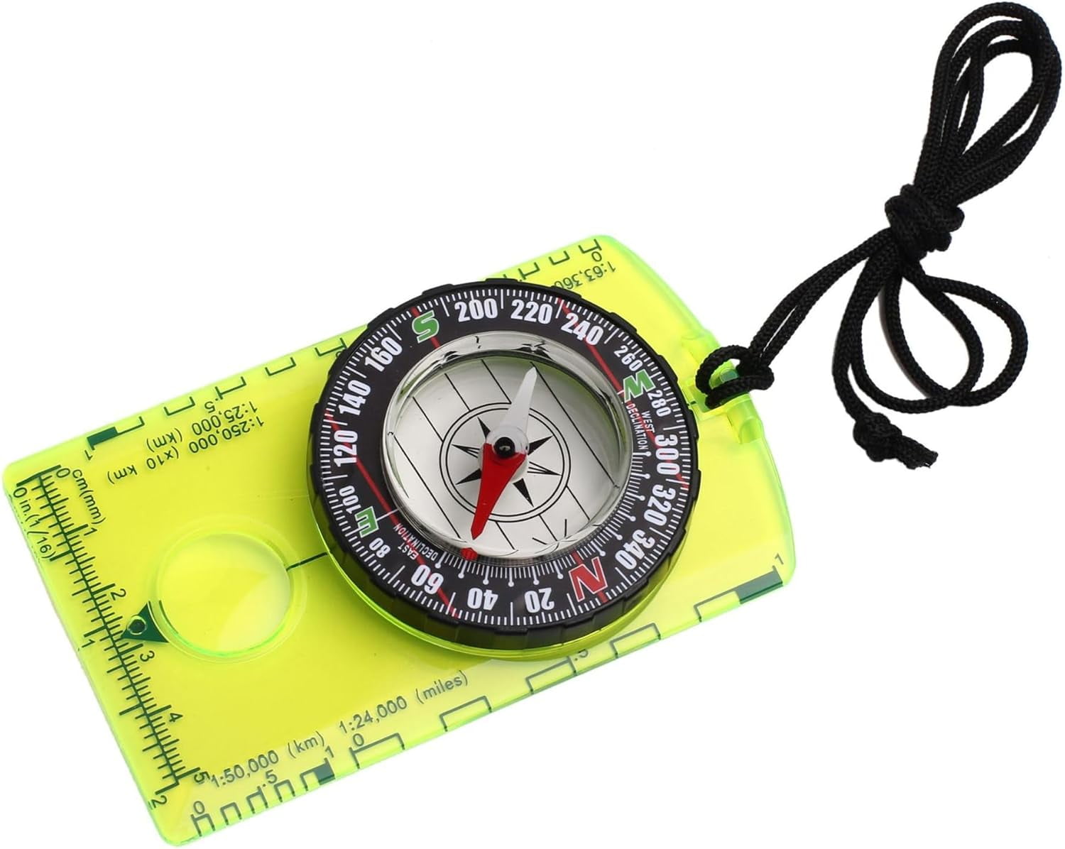 Orienteering Compass Hiking Backpacking Compass Advanced Scout Compass ...