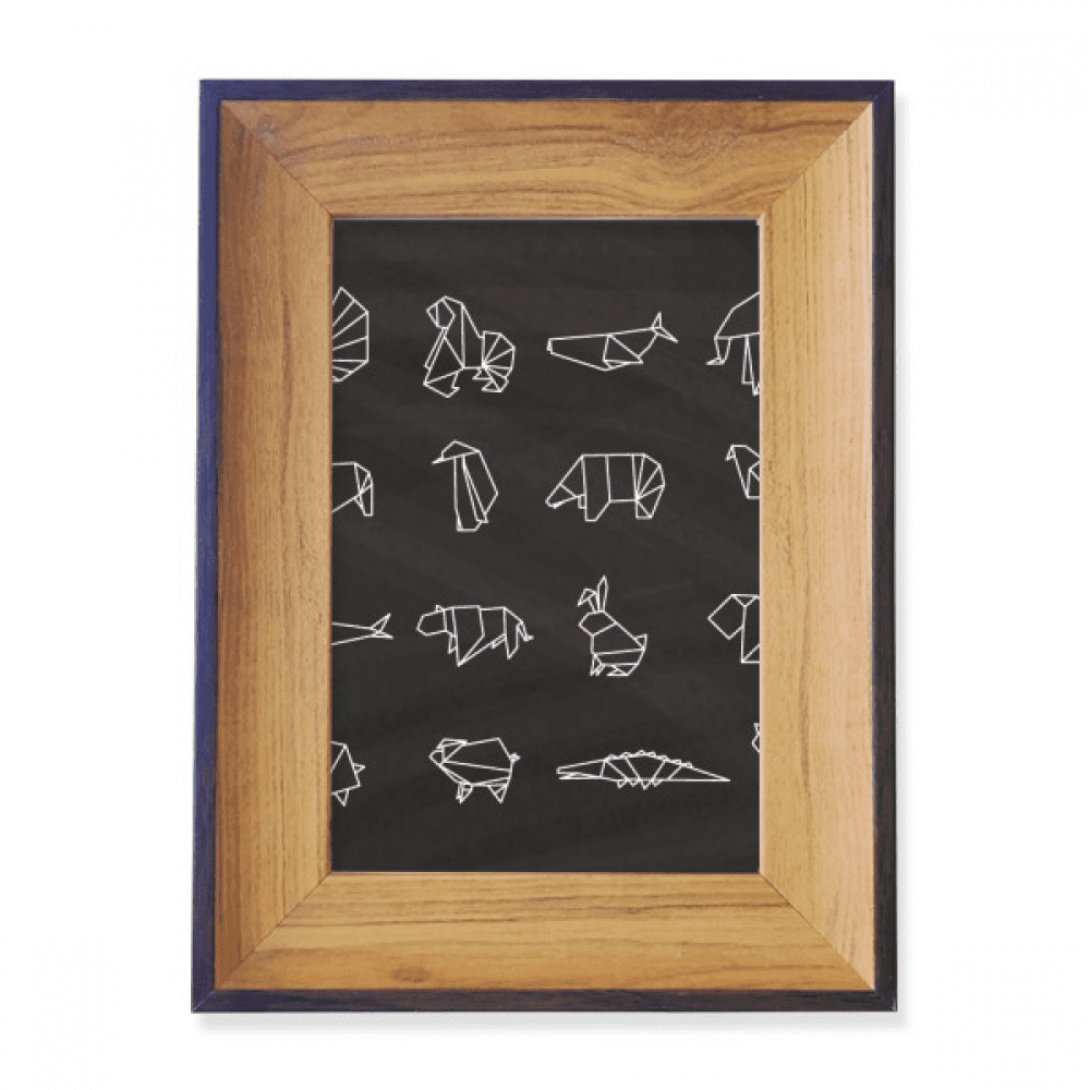 Origa Animal Geometric Shape Photo Frame Exhibition Display Art Desktop ...