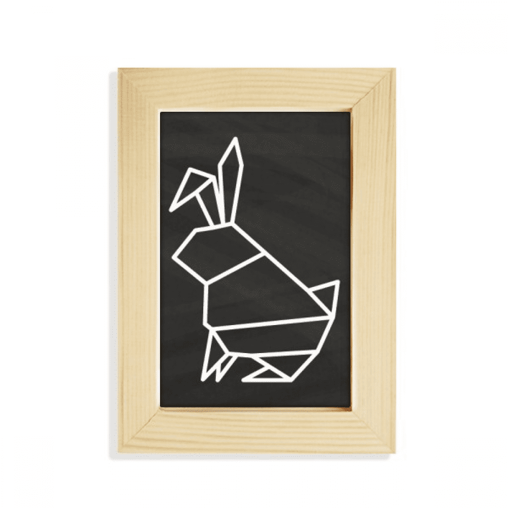 Origa Rabbits Geometric Shape Desktop Display Photo Frame Picture Art ...