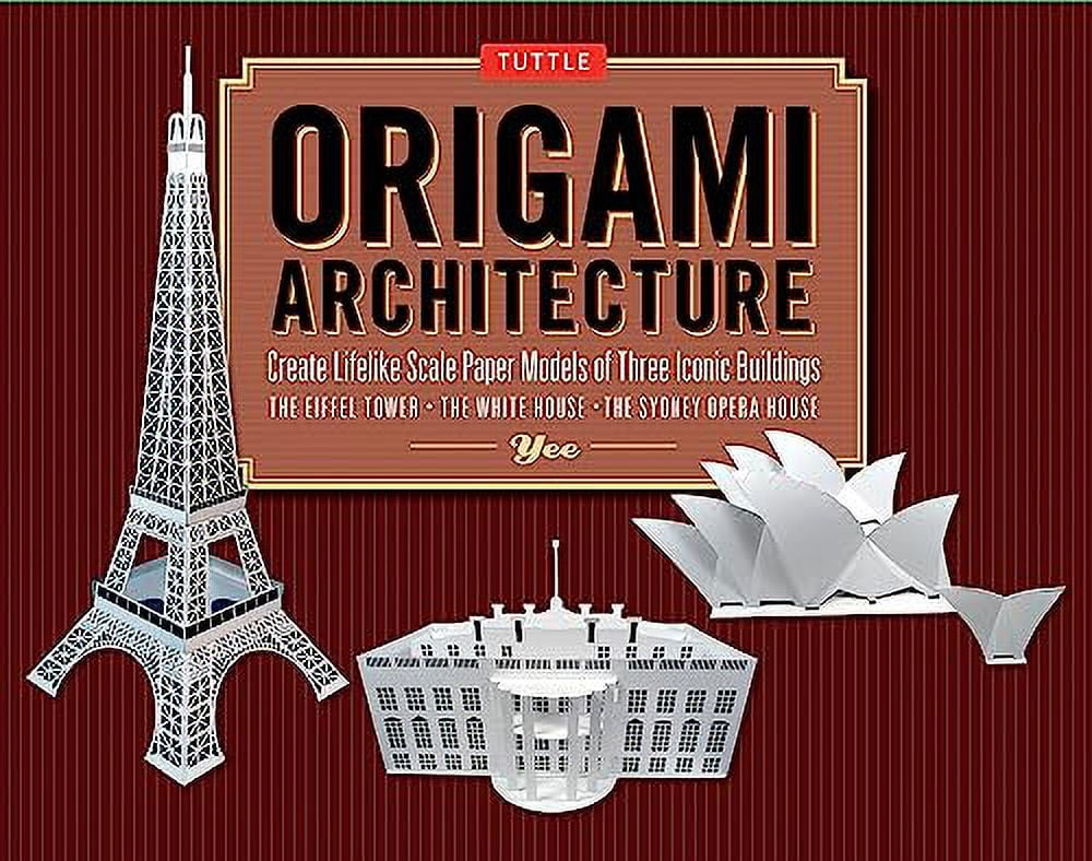 Pre-Owned Origami Architecture Kit: Create Lifelike Scale Paper Models ...