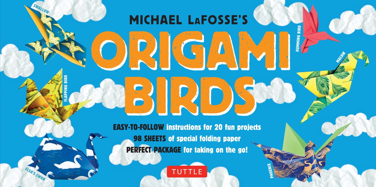 Origami Birds Kit : Make Colorful Origami Birds with This Easy Origami ...