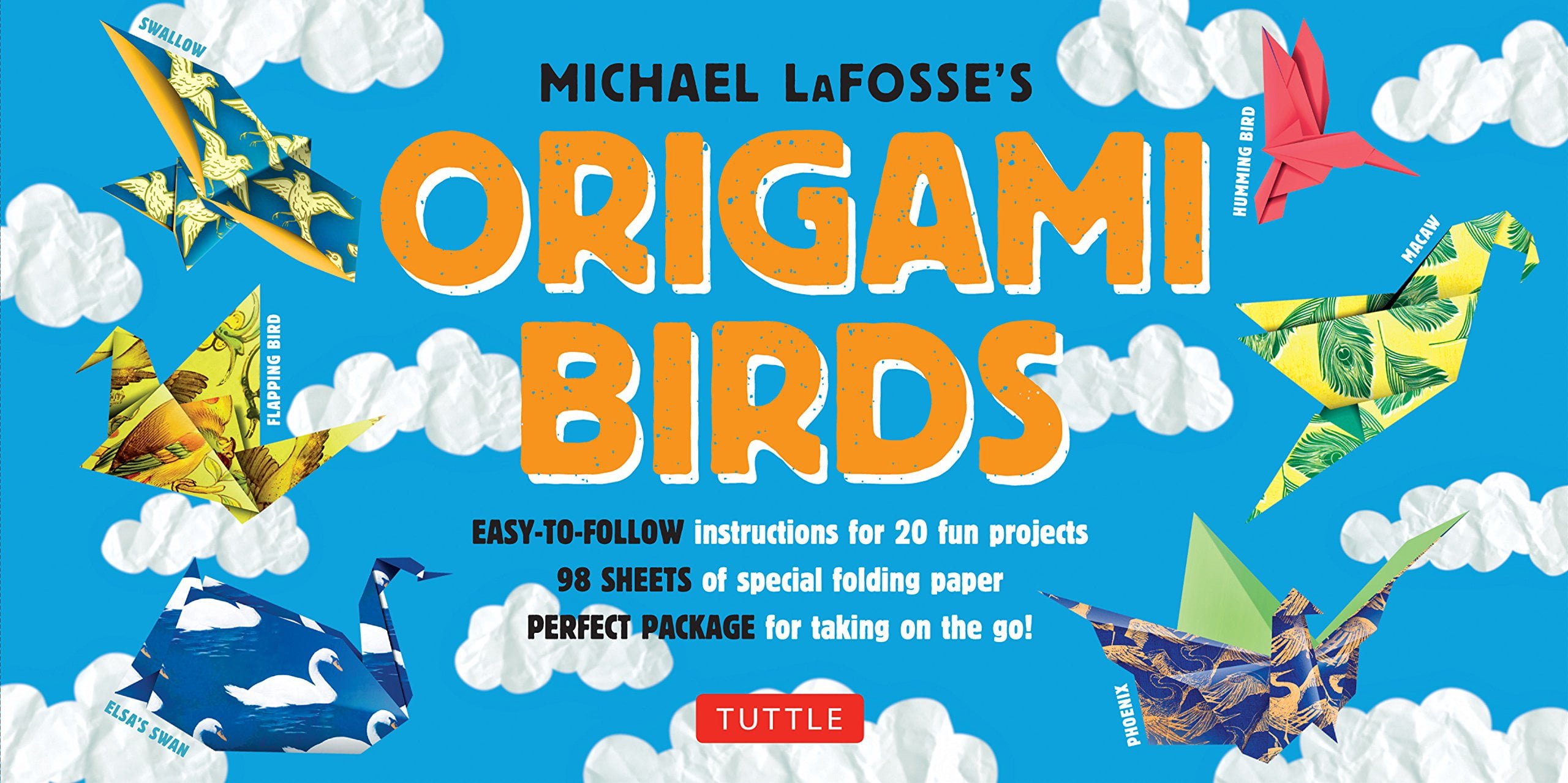 Origami Birds Kit: Make IFF17 Colorful Origami Birds with This Easy ...