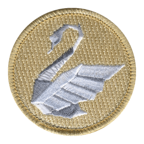 Origami Goose Patrol Patch (Sew-on) - ClassB - Walmart.com