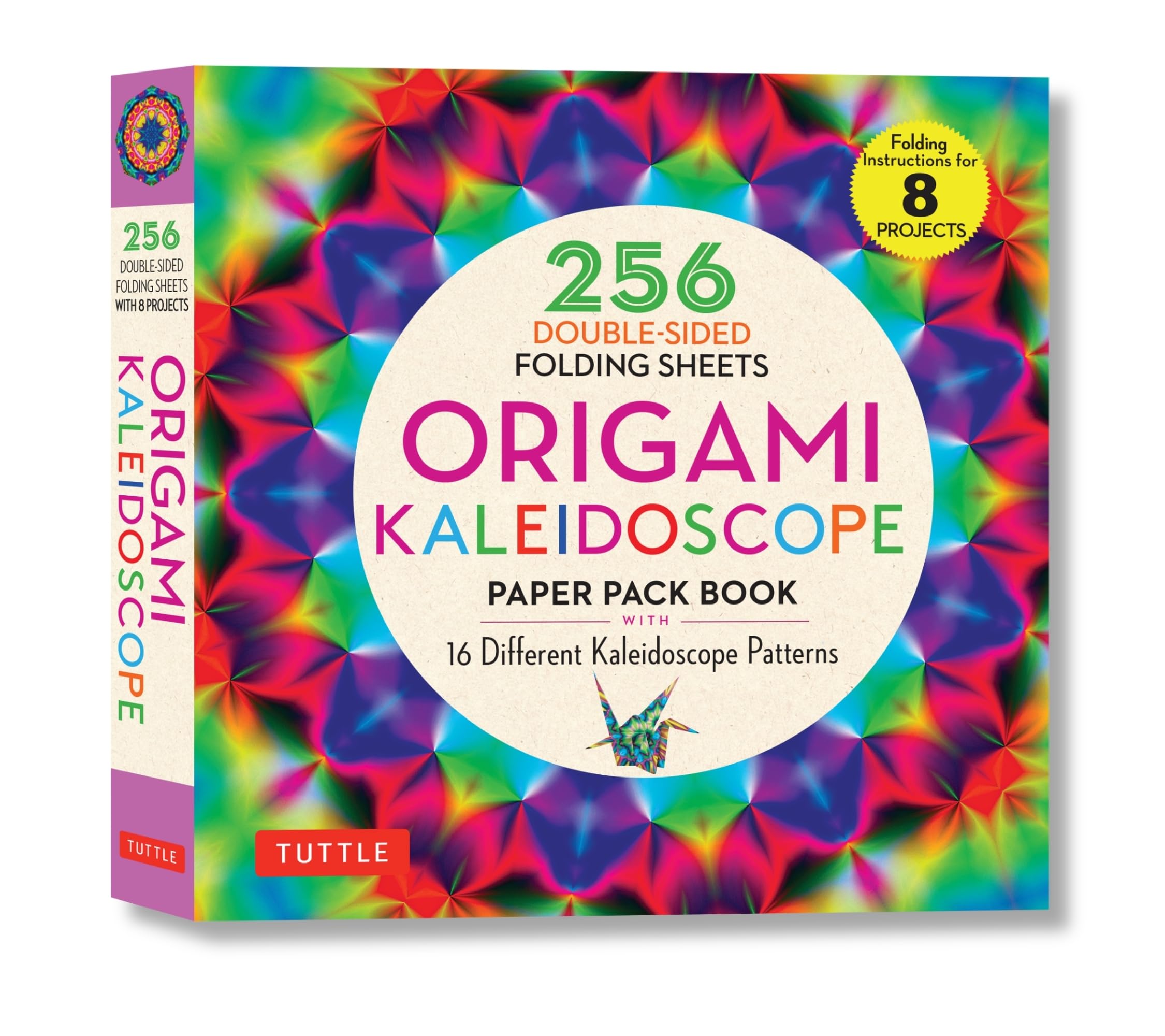 Origami Kaleidoscope Paper Pack MMF7 Book: 256 Double-Sided Folding ...