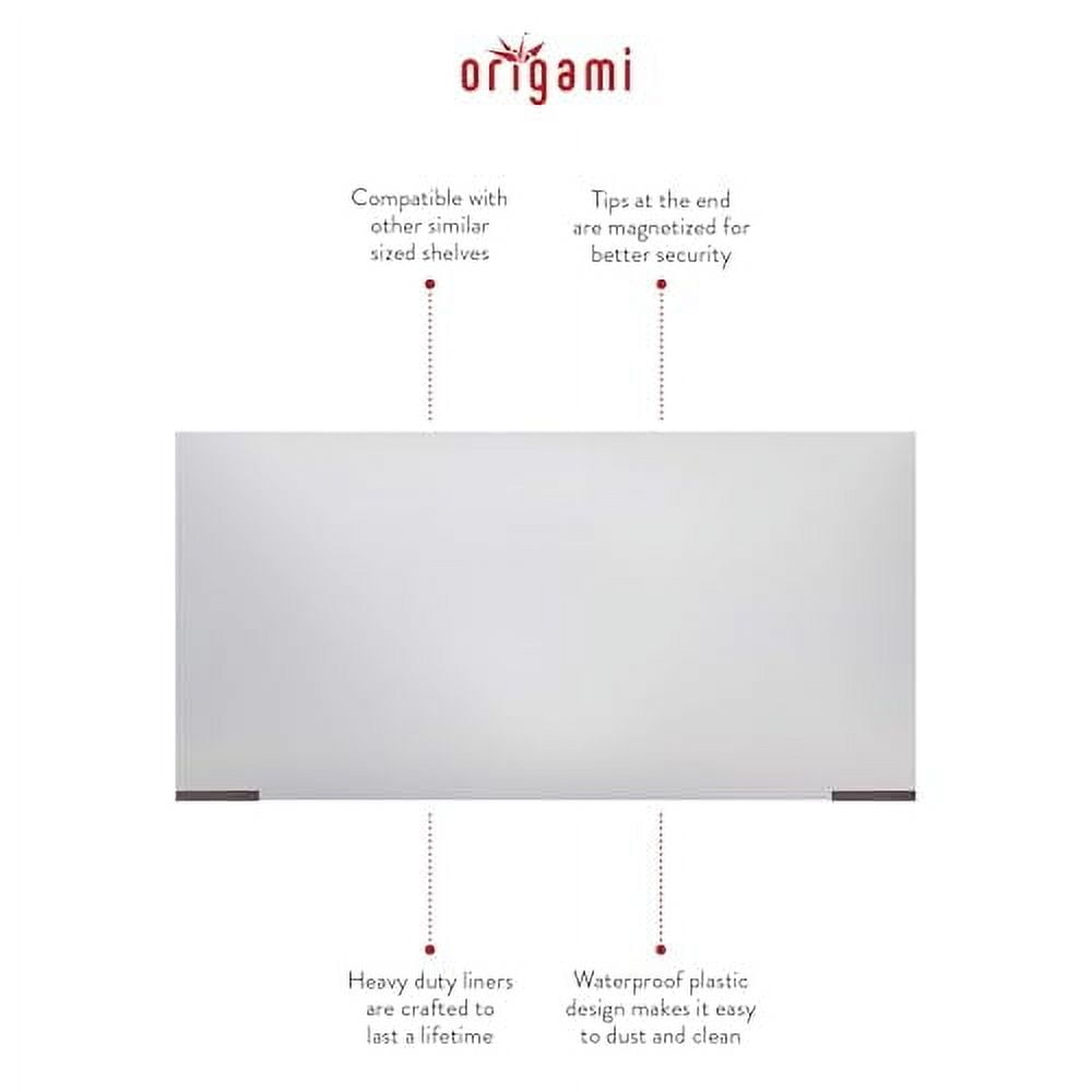 Origami Magnetic Shelf Liners For Wire Shelves & Wire Shelving | R5 ...