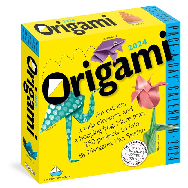 Origami Page-A-Day Calendar 2024 : More Than 250 Projects to Fold ...