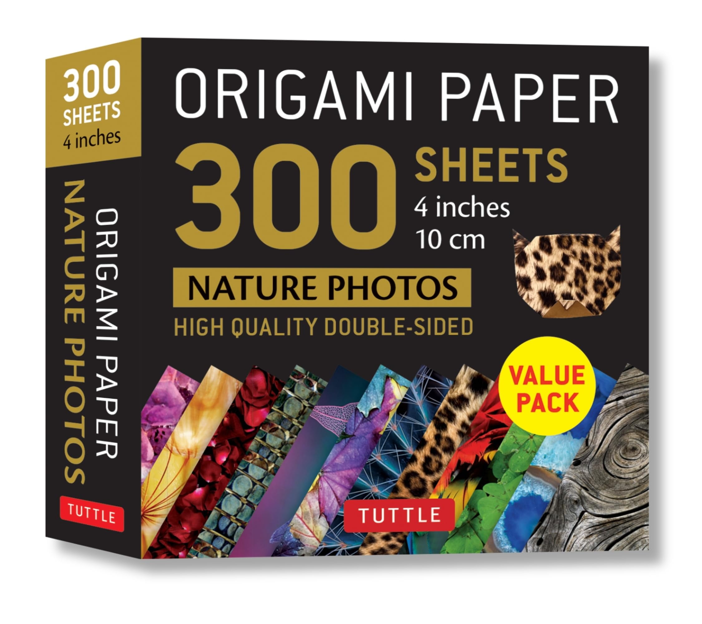 Origami Paper 300 sheets TSF6 Nature Photo Patterns 4" (10 cm): Tuttle ...