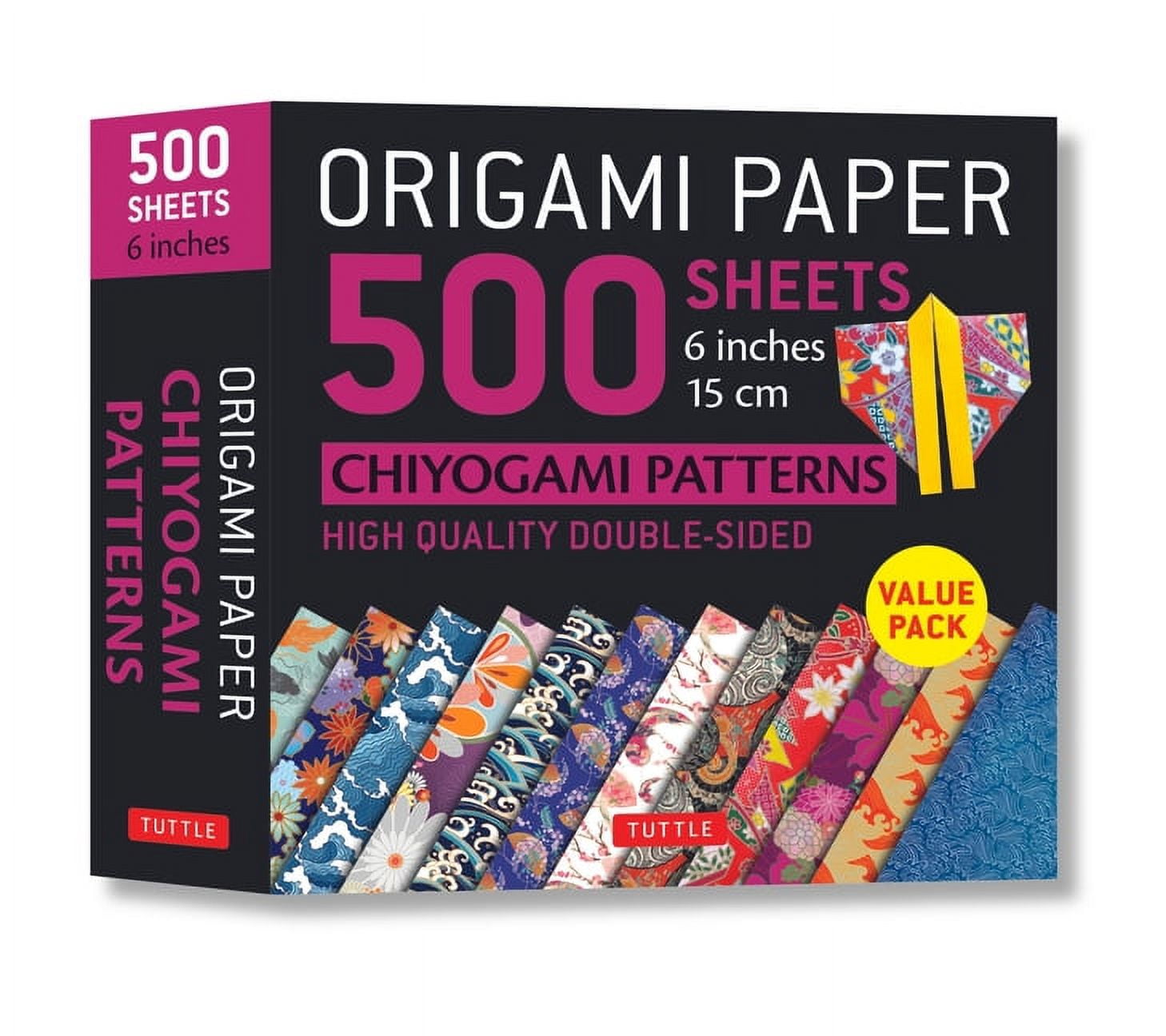 Origami Paper 500 Sheets Chiyogami Patterns 6 15cm: Tuttle Origami ...