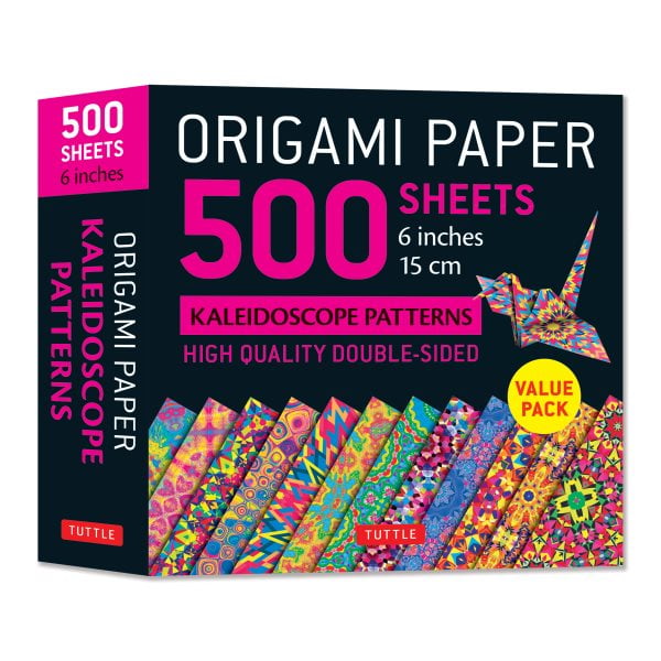 Origami Paper 500 Sheets Kaleidoscope Patterns 6 (15 CM): Tuttle ...