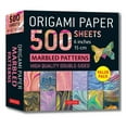 Tuttle Publishing, Origami Paper, 500 Sheets, Marbled Patterns 6 ...