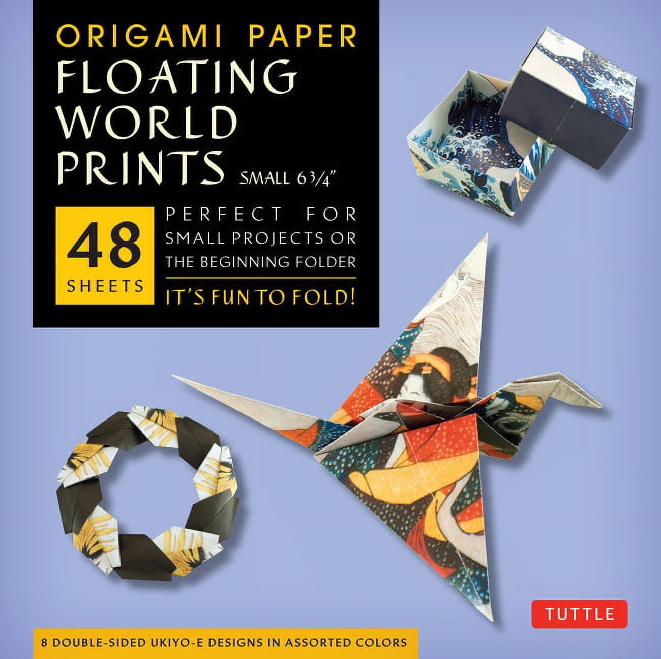 Origami Paper - Floating World Prints Small 6 3/4-48 Sheets: Tuttle ...