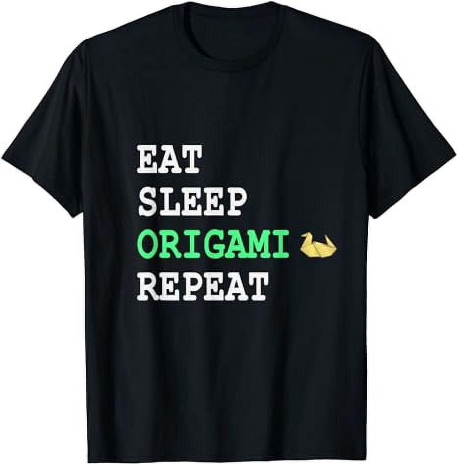 Origami Paper Folding Funny T-shirt Gift - Walmart.com