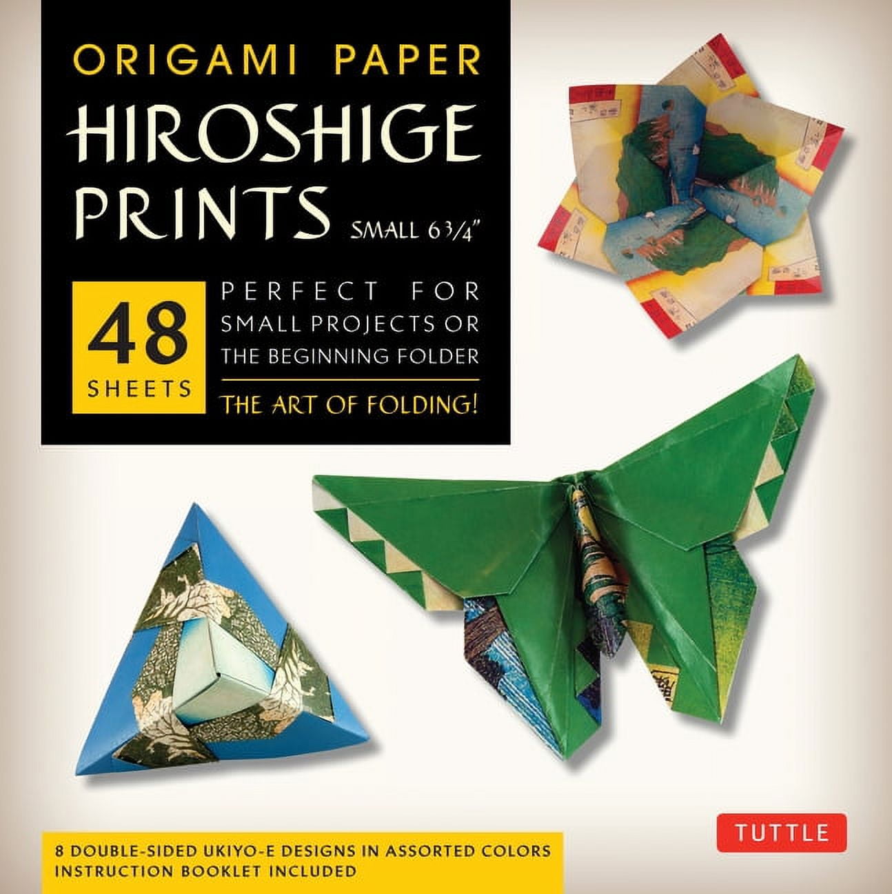 Origami Paper - Hiroshige Prints - Small 6 3/4 - 48 Sheets: Tuttle ...