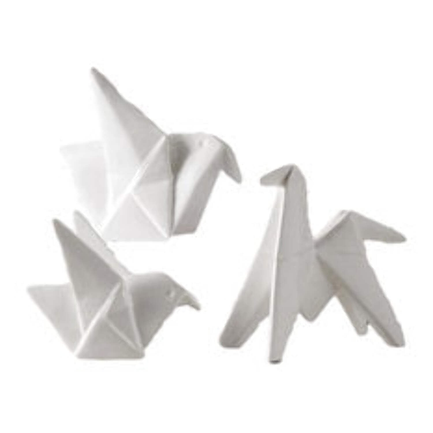 Origami Porcelain, Set Of 3 - Walmart.com