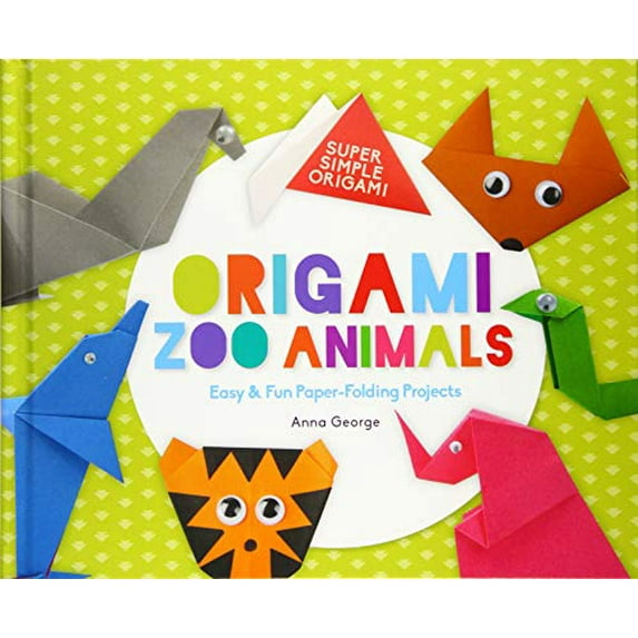 Pre-Owned Origami Zoo Animals: Easy & Fun Paper-Folding Projects: Easy ...