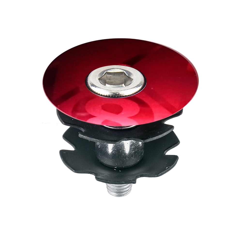 Origin-8 Capster Threadless Headset Top Cap & Bolt 1-1/8 Ano Red + Fork ...