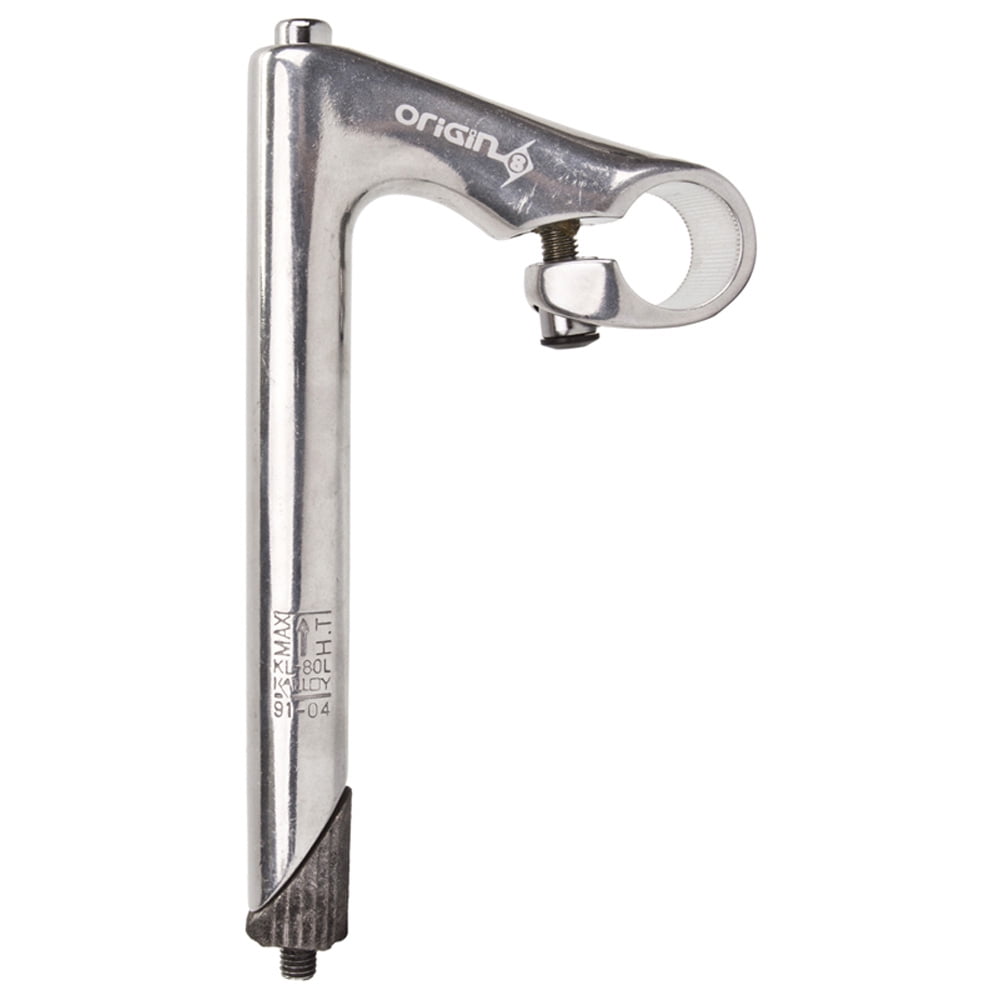 Origin8 Classic Sport Quill Stem Quill Stem 80mm 25.4mm -18 Deg Silver Aluminum - Walmart.com