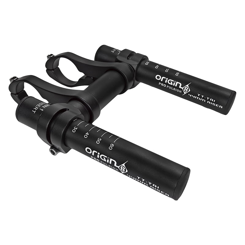 Origin-8 Mini Clip-On Tri Bars Hbar Or8 Tri Aly Mini Clip-on Blk ...