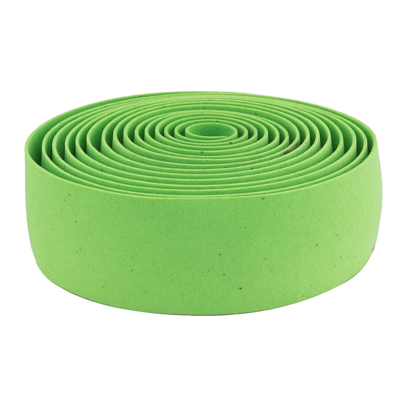 Origin8 Pro Cork Handlebar Tape EVA Foam & Cork Lime Green 2100mm ...
