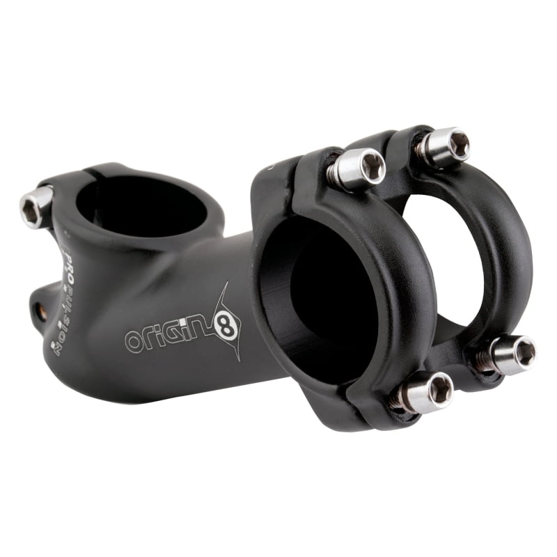 Origin8 Pro Fit Alloy Ergo Stem 25.4 or 31.8mm 90mm +/- 35 Deg Road or Mountain - Walmart.com