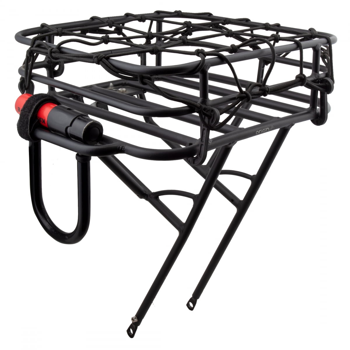 Origin-8 Rush Messenger Front Basket Rack with Cargo Net - Black ...