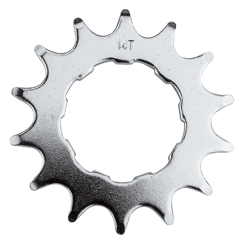 Origin-8 Single Speed Bicycle Cassette Cog Shimano/ for SRAM Chrome 14T ...