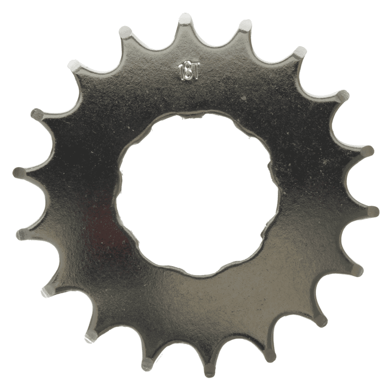 Origin-8 Single Speed Bicycle Cassette Cog Shimano/ for SRAM Chrome 18T ...
