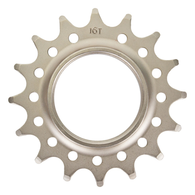 Origin-8 Torq-Lite Track Cog Silver 16T x 3/2" Fixed Gear Bike ...