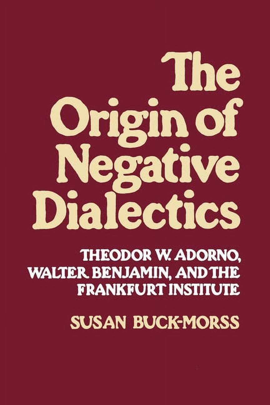Origin of Negative Dialectics, (Paperback) - Walmart Business Supplies