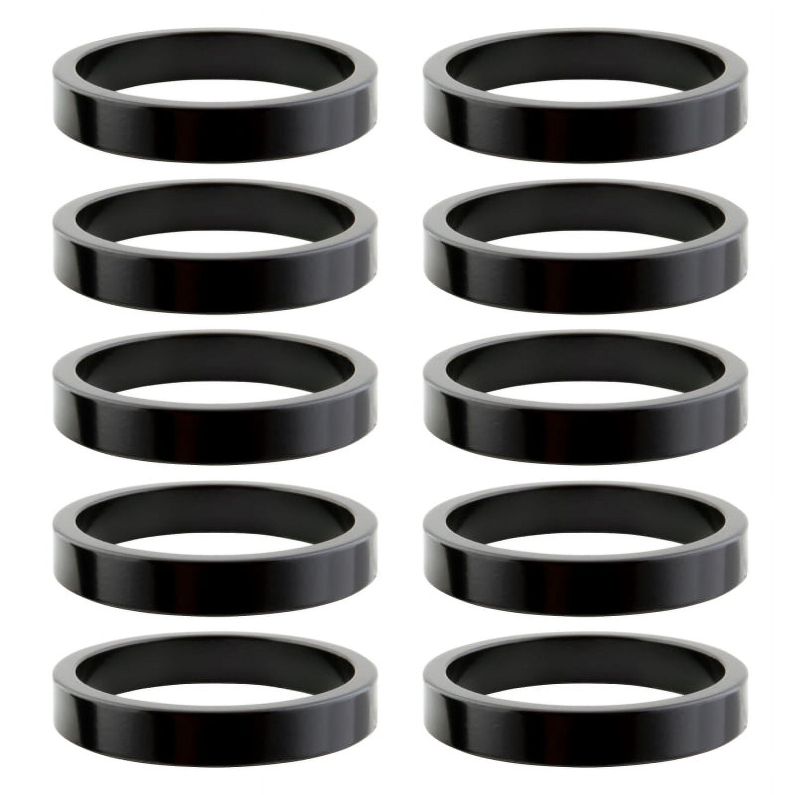Origin8 Alloy Headset Spacers 1in x 5mm Spacer Black - Walmart.com