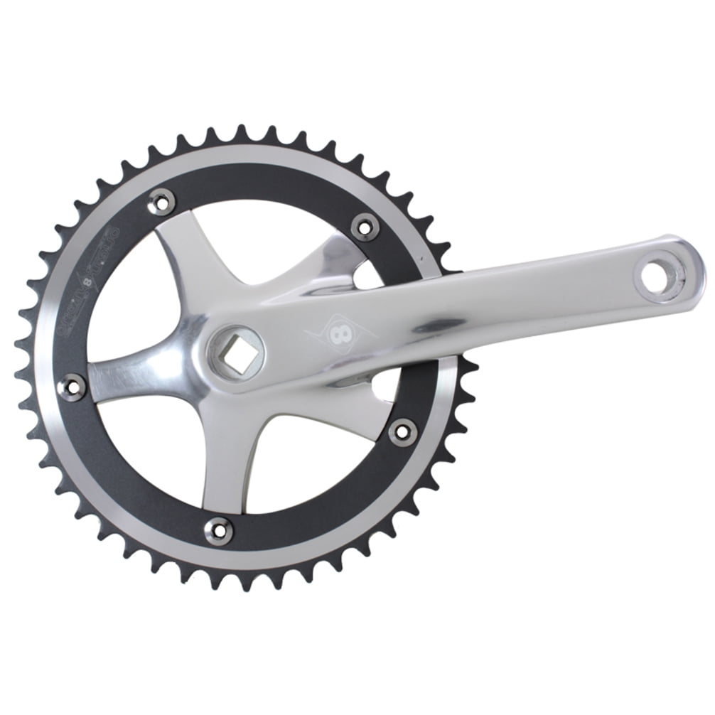 Origin8 Crankset Trackstar 144M 170X46 Sq Silver - Walmart.com