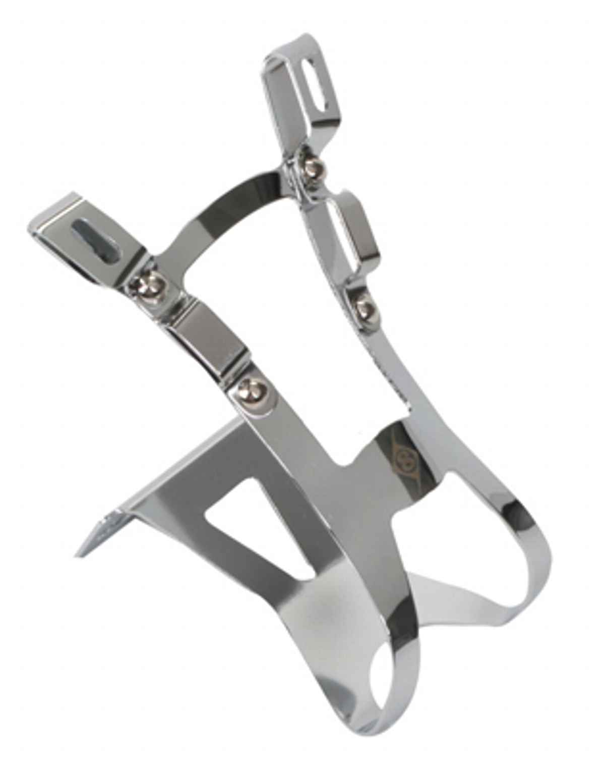 Origin8 Double Barrel Toe Clips Large (70mm Depth) Chrome - Walmart.com