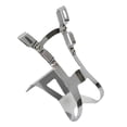 Origin8 Double Barrel Toe Clips Large (70mm Depth) Chrome - Walmart.com