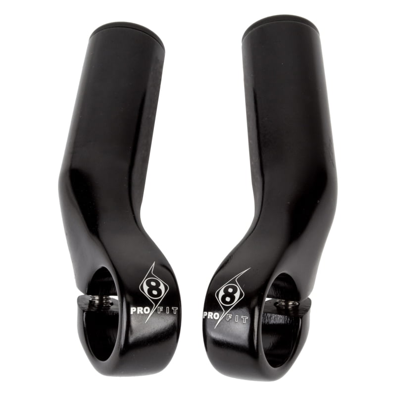 Origin8 Handlebar End Bar Ends P-Lite Alloy Black - Walmart.com