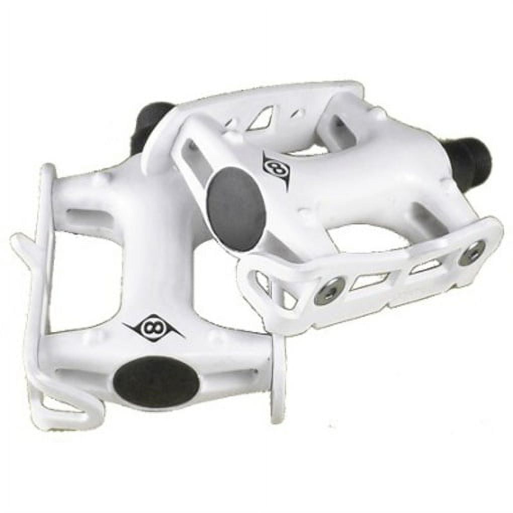 Origin8 Pro Track Light Fixed Gear White Bike Pedals - Walmart.com