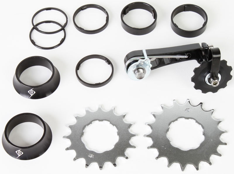 Origin8 Single Speed Conversion Kit Fits Shimano Cassette Road Wheels ...
