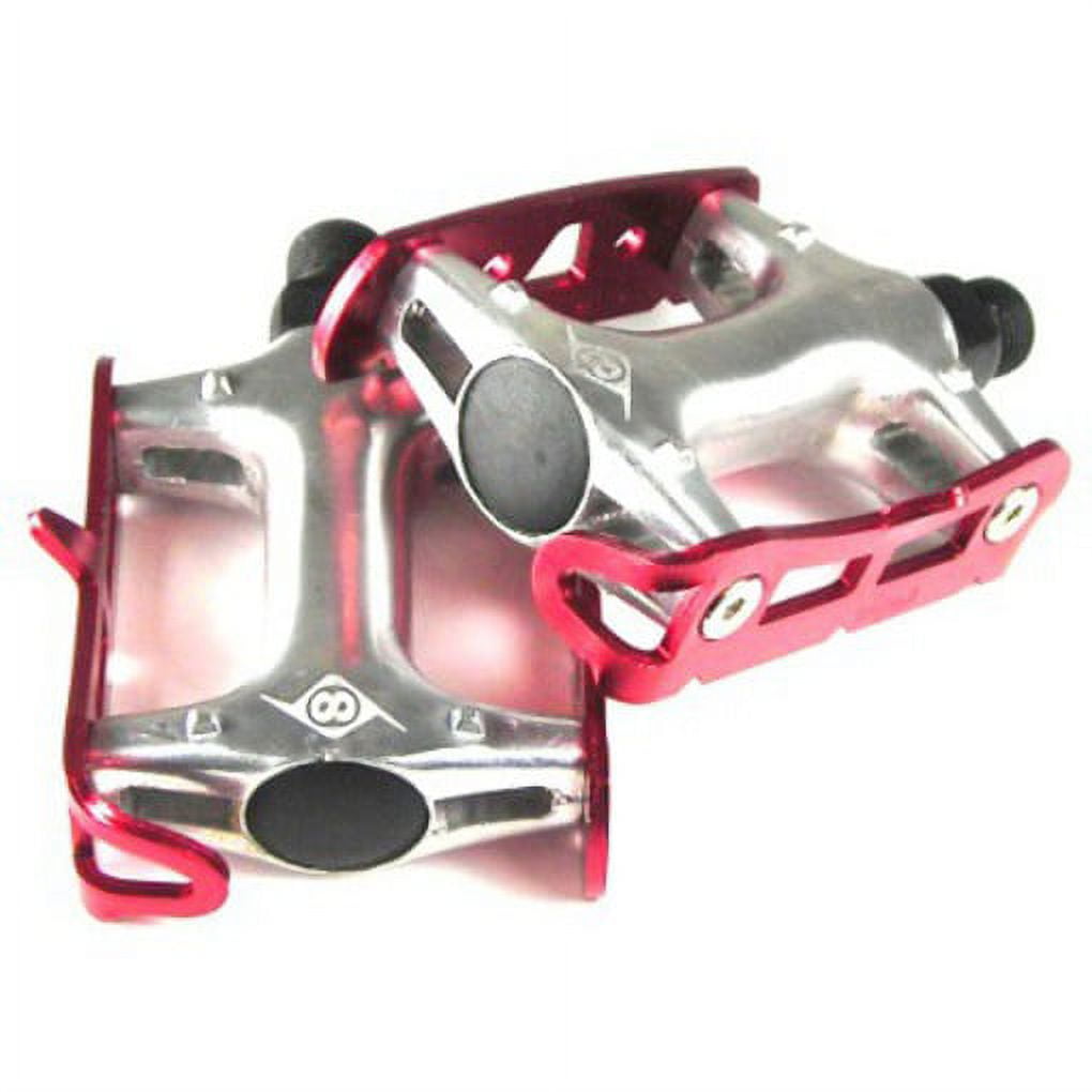 Origin8 Pro Lite Track Platform Pedals 9/16" Chromoly Axle Aluminum ...
