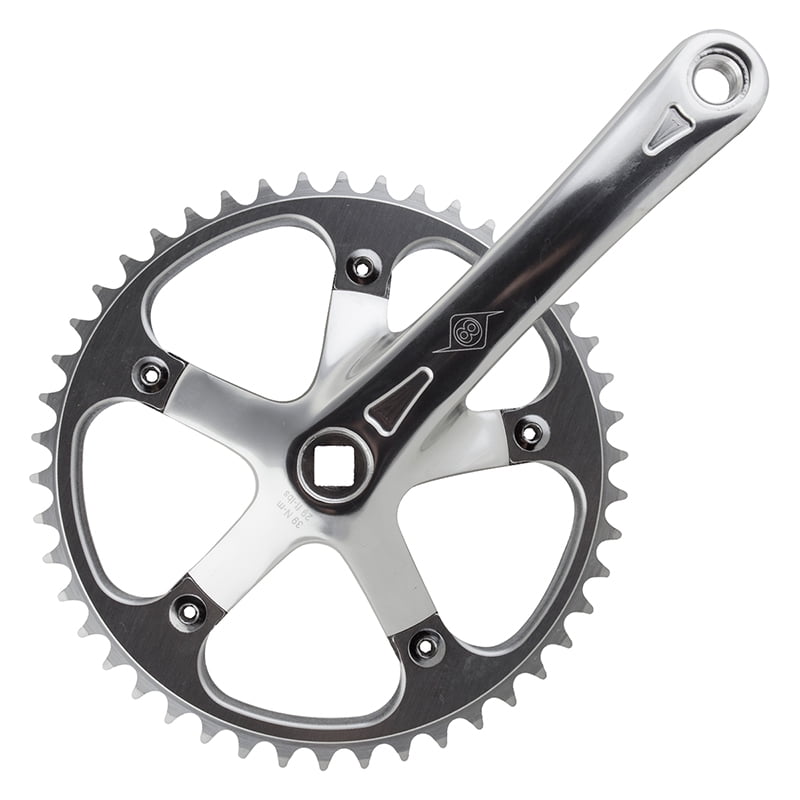 ORIGIN8 Track/SS Crankset CRANKSET OR8 P/P TRACK 170x46 1/8 SQ SL/SL - Walmart.com