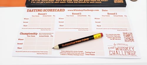 Original 2 Player Person Bar Tasting Taste Test Kit - Blind Bourbon ...