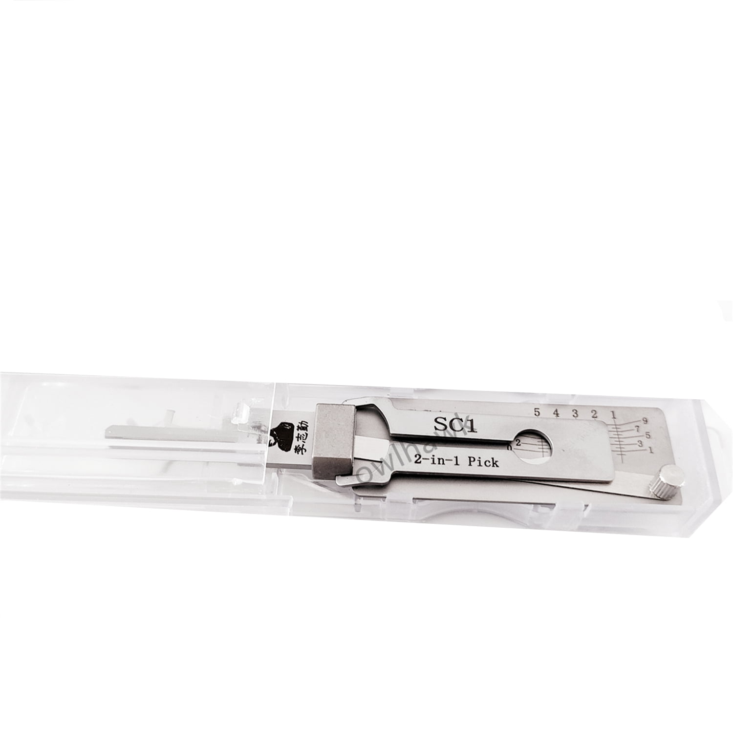 Original 2 in 1 Lishi Tool (SC1, SC4, KW1, KW5, AM5, M1MS2, BE2-6, BE2 ...